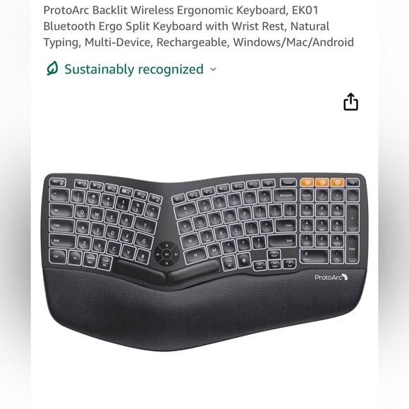 ProtoArc | Computers, Laptops & Parts | Protoarc Backlit Wireless ...